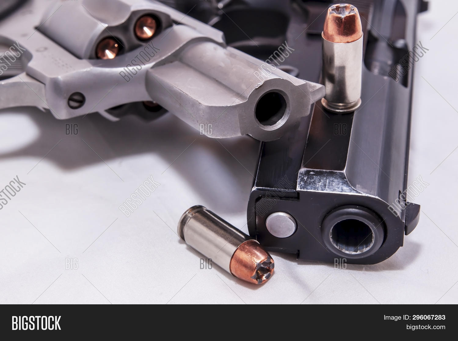 Two Handguns, 40 Image & Photo (Free Trial) | Bigstock
