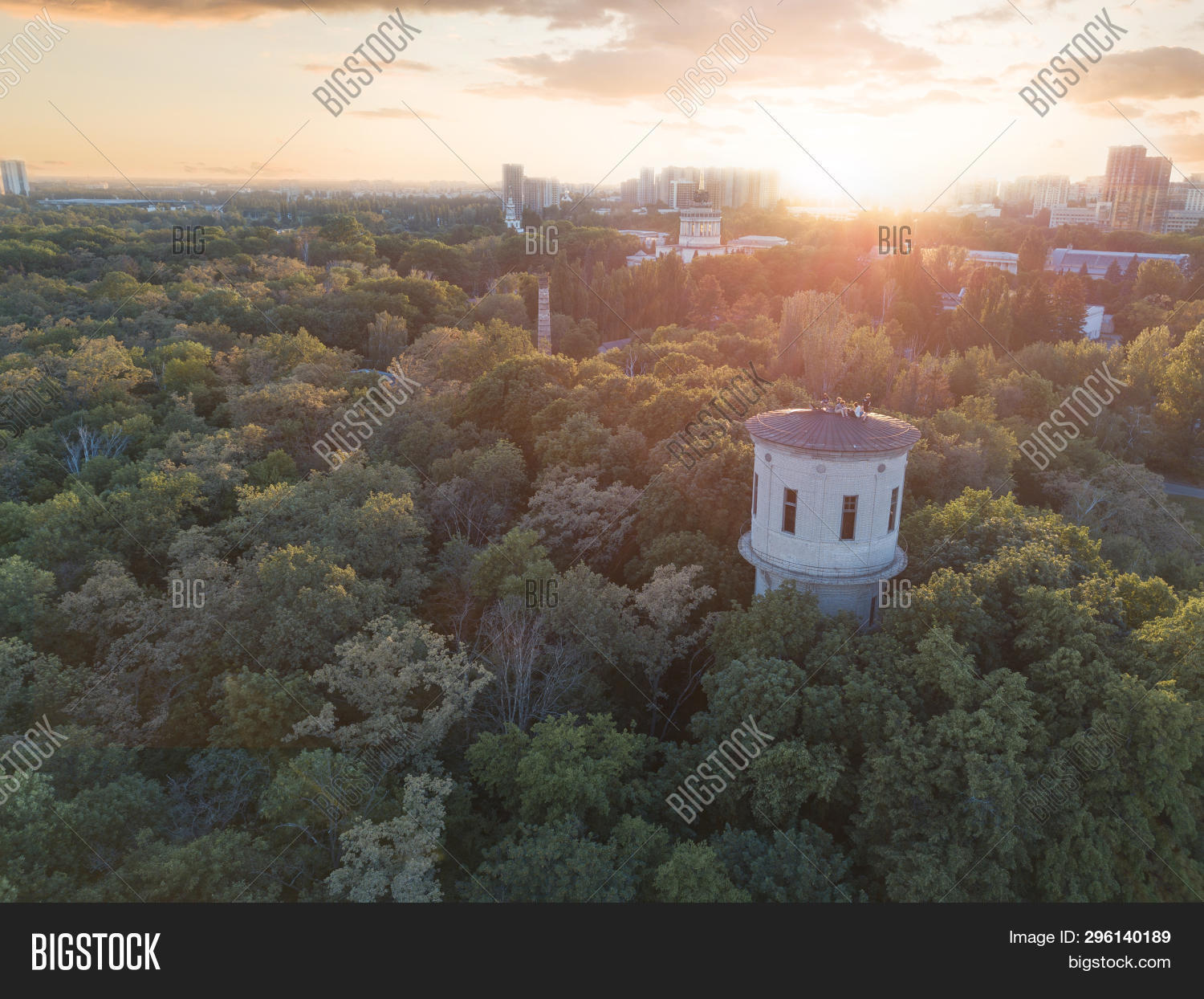 City Distance Green Image & Photo (Free Trial) | Bigstock