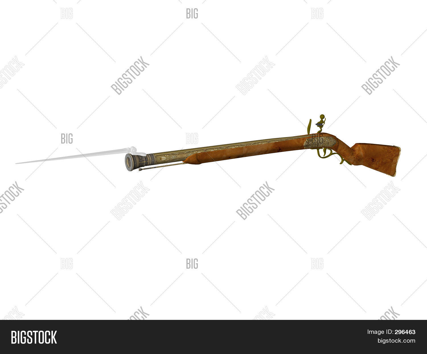 Flintlock Rifle Image & Photo (Free Trial) | Bigstock
