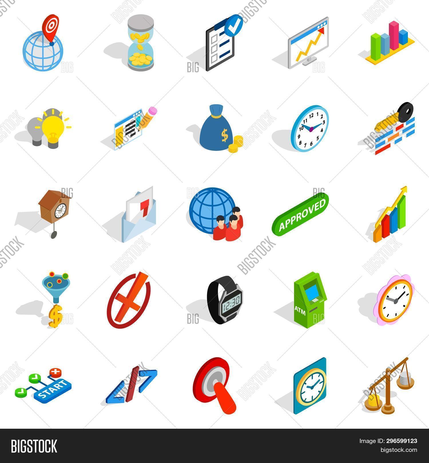 Exchange Icons Set. Image & Photo (Free Trial) | Bigstock