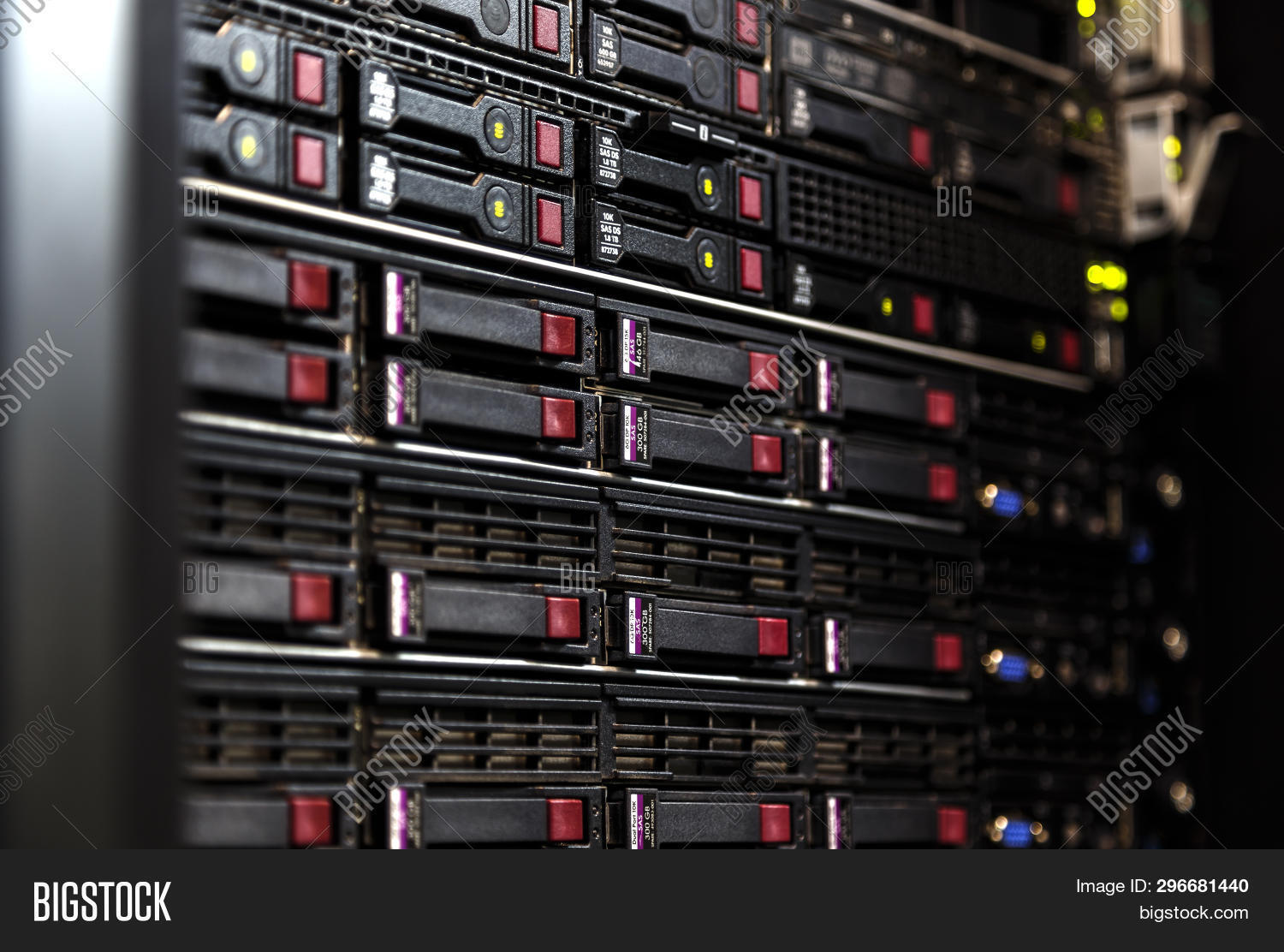 Close Server Rack Image & Photo (Free Trial) | Bigstock