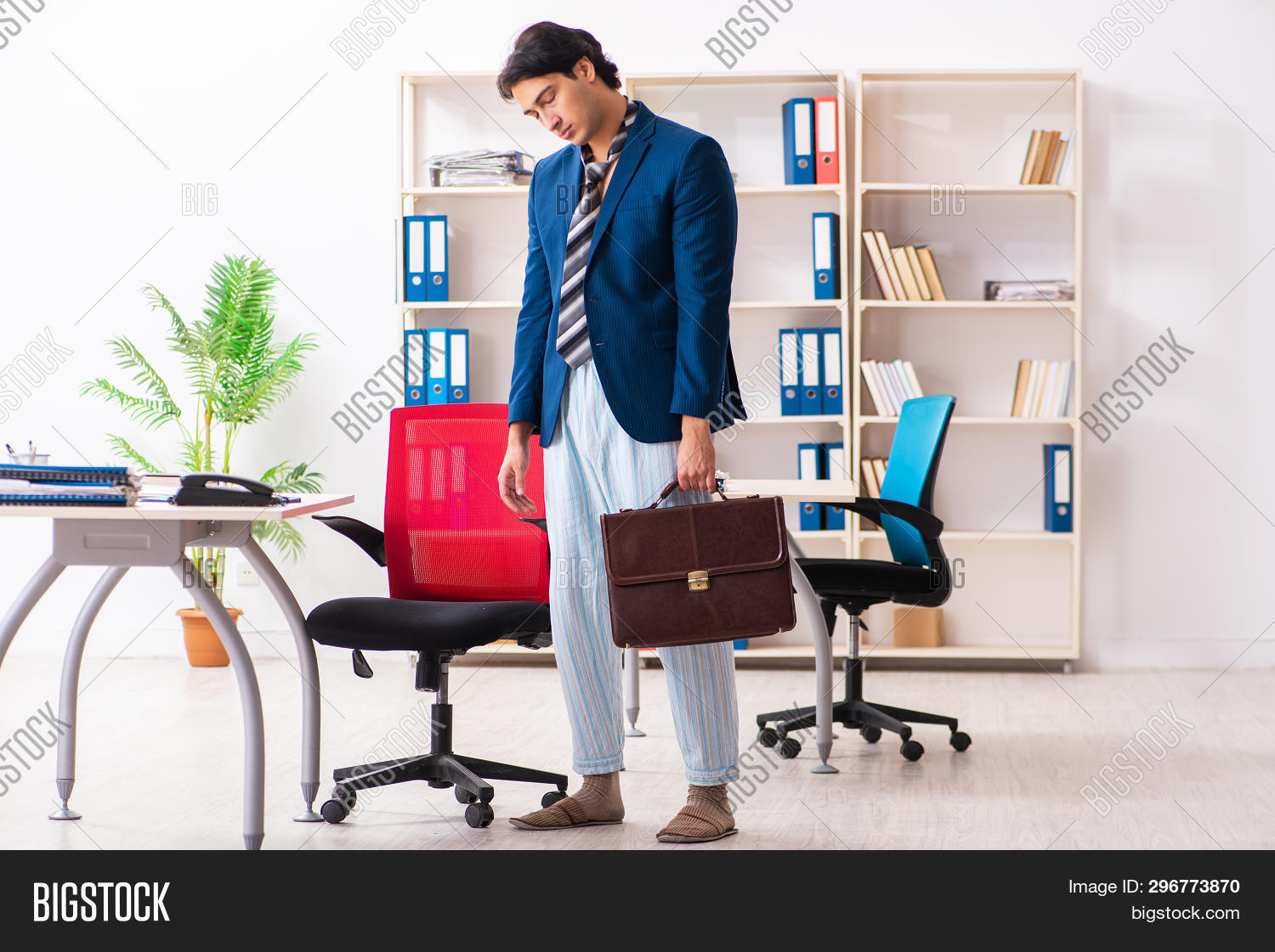 Employee Coming Work Image & Photo (Free Trial) | Bigstock