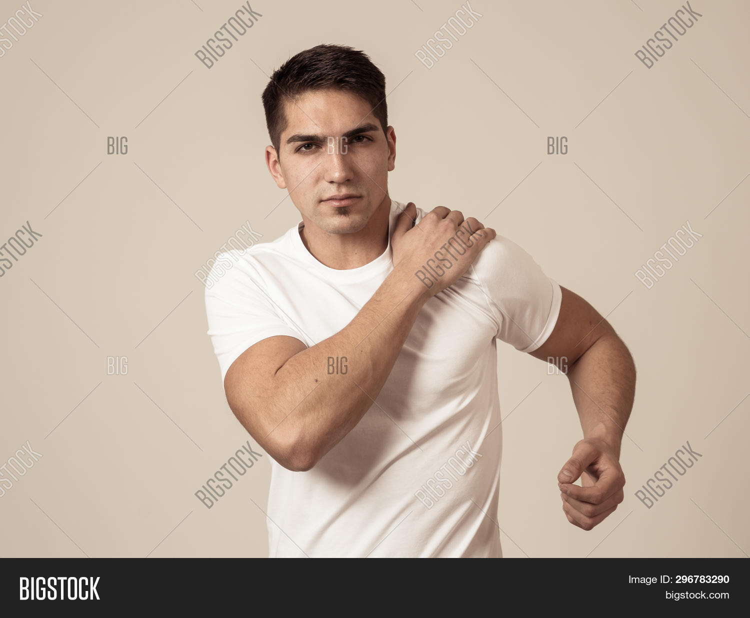 Strong Young Man Image & Photo (Free Trial) | Bigstock