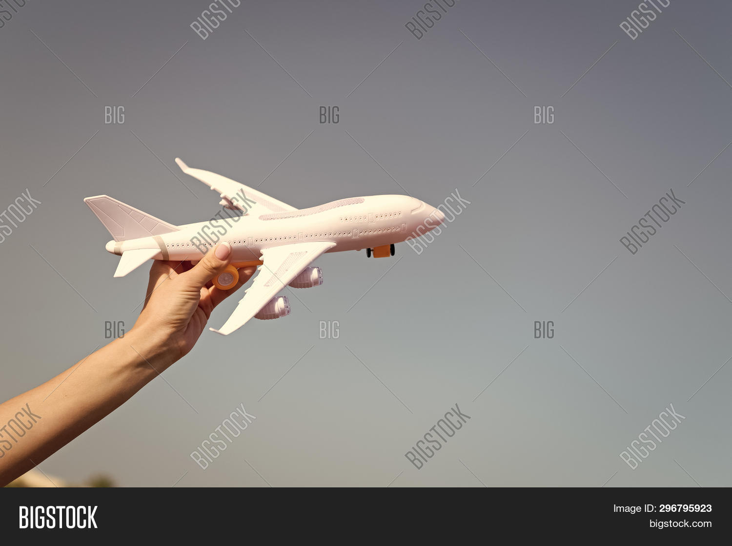 Plane Female Hand Image & Photo (Free Trial) | Bigstock