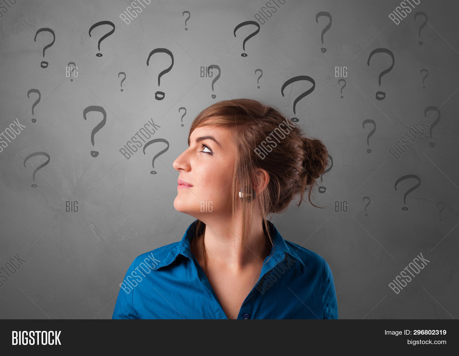 Person Question Marks Image & Photo (Free Trial) | Bigstock