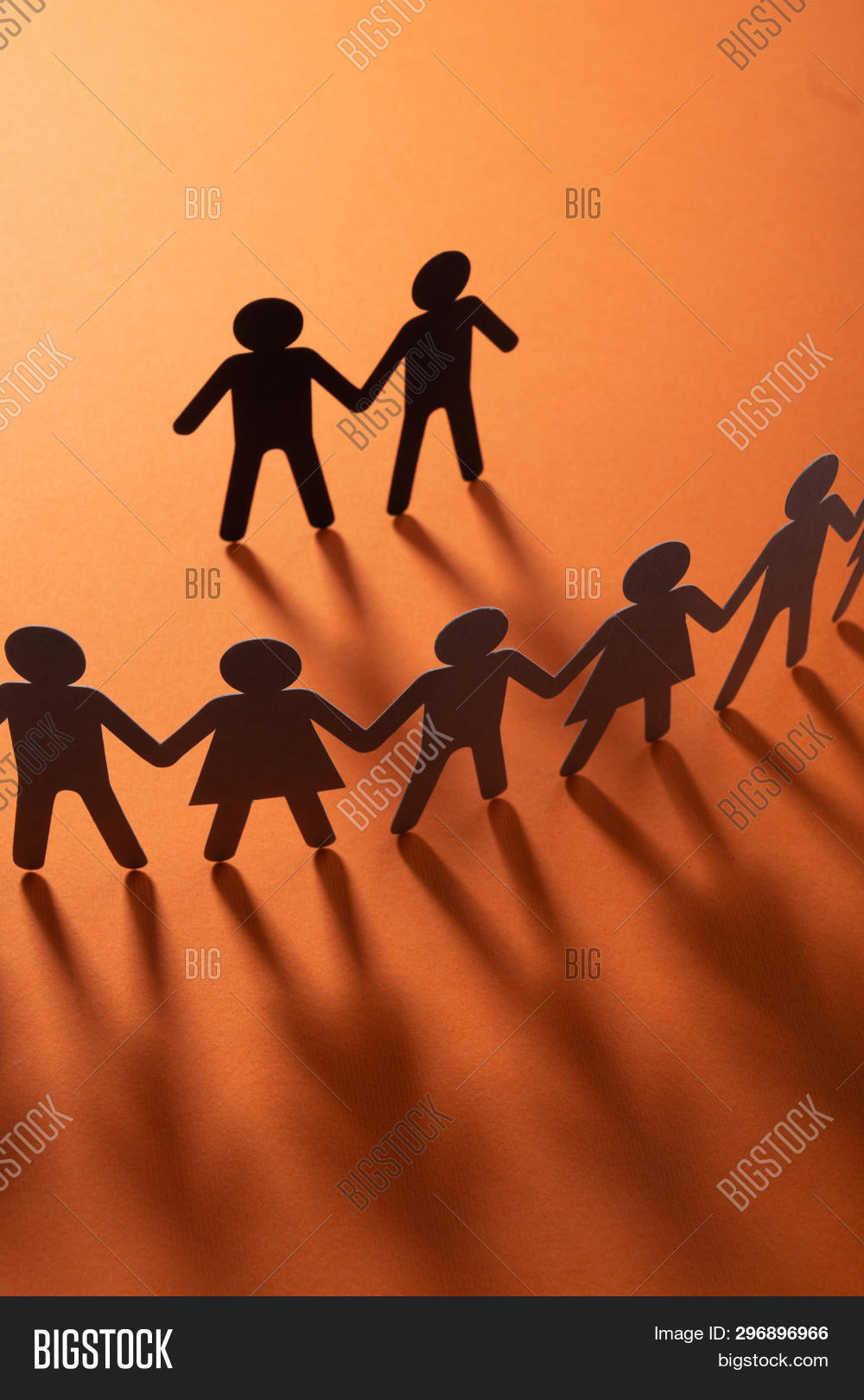 Black Paper Figure Image & Photo (Free Trial) | Bigstock