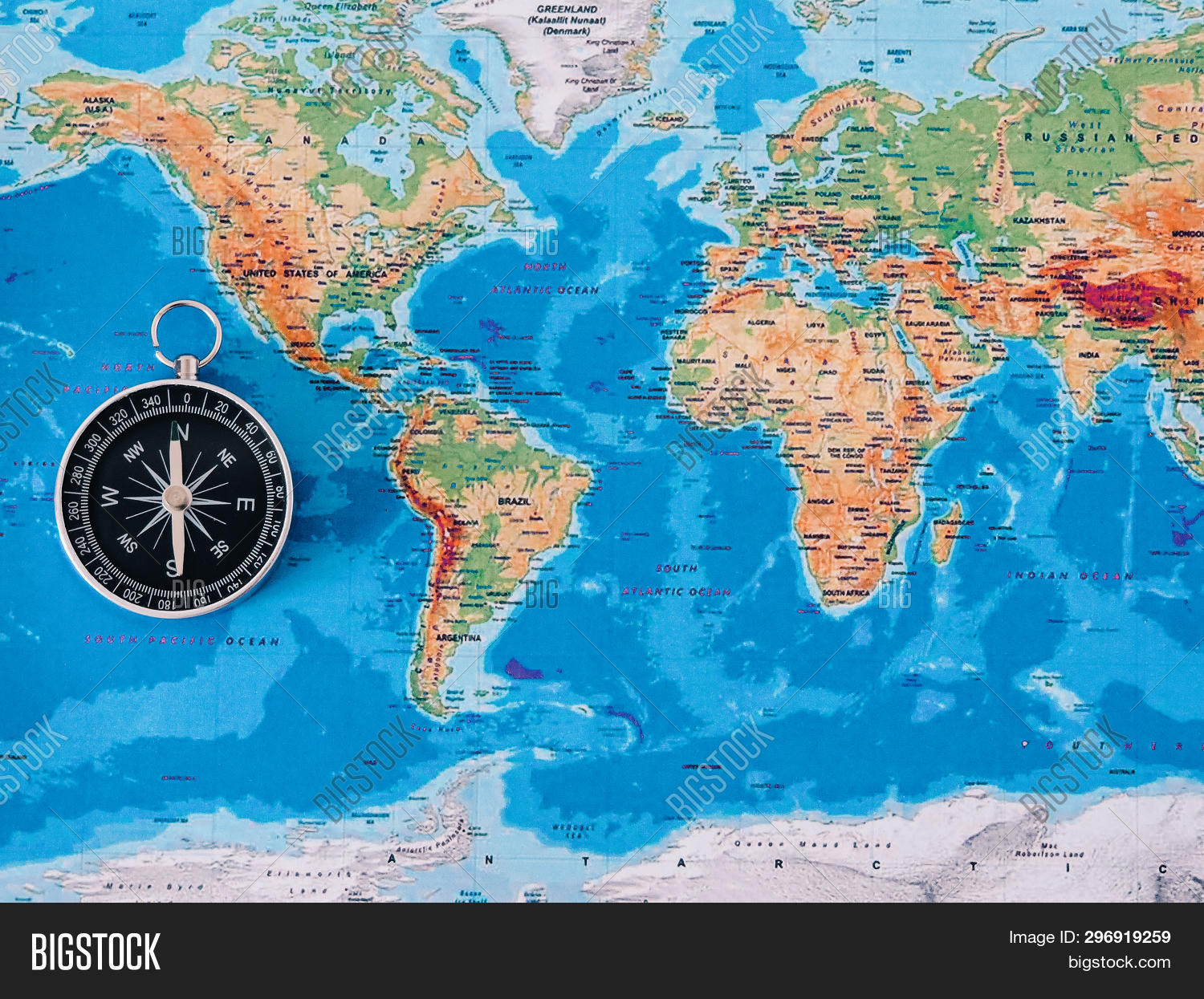 Top View Map Items. Image & Photo (Free Trial) | Bigstock