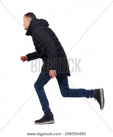 Side View Of Man Running Images, Illustrations & Vectors (Free) - Bigstock
