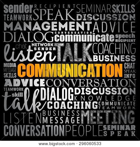 Communication Word Image & Photo (Free Trial) | Bigstock