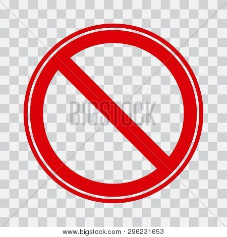 Red Stop Icon On Vector & Photo (Free Trial) | Bigstock