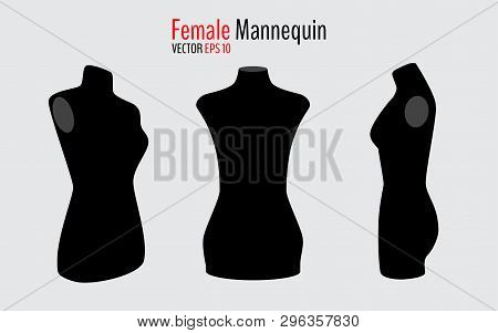 Set Woman Body Black Vector & Photo (Free Trial) | Bigstock