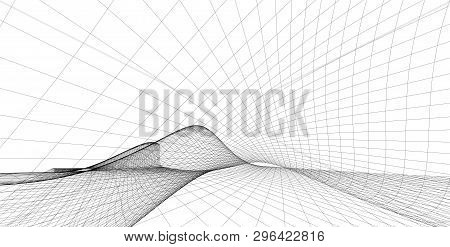 Grid Background Wireframe Images, Illustrations & Vectors (Free) - Bigstock