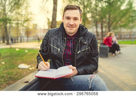 Man Notebook His Hands Image & Photo (Free Trial) | Bigstock