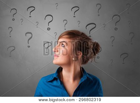 Person Question Marks Image & Photo (Free Trial) | Bigstock