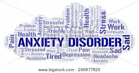 Anxiety Disorder Word Vector & Photo (Free Trial) | Bigstock