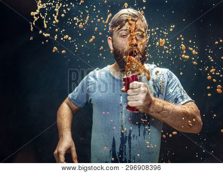 Man Drinking Cola Image & Photo (Free Trial) | Bigstock