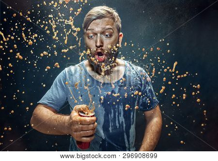 Man Drinking Cola Image & Photo (Free Trial) | Bigstock