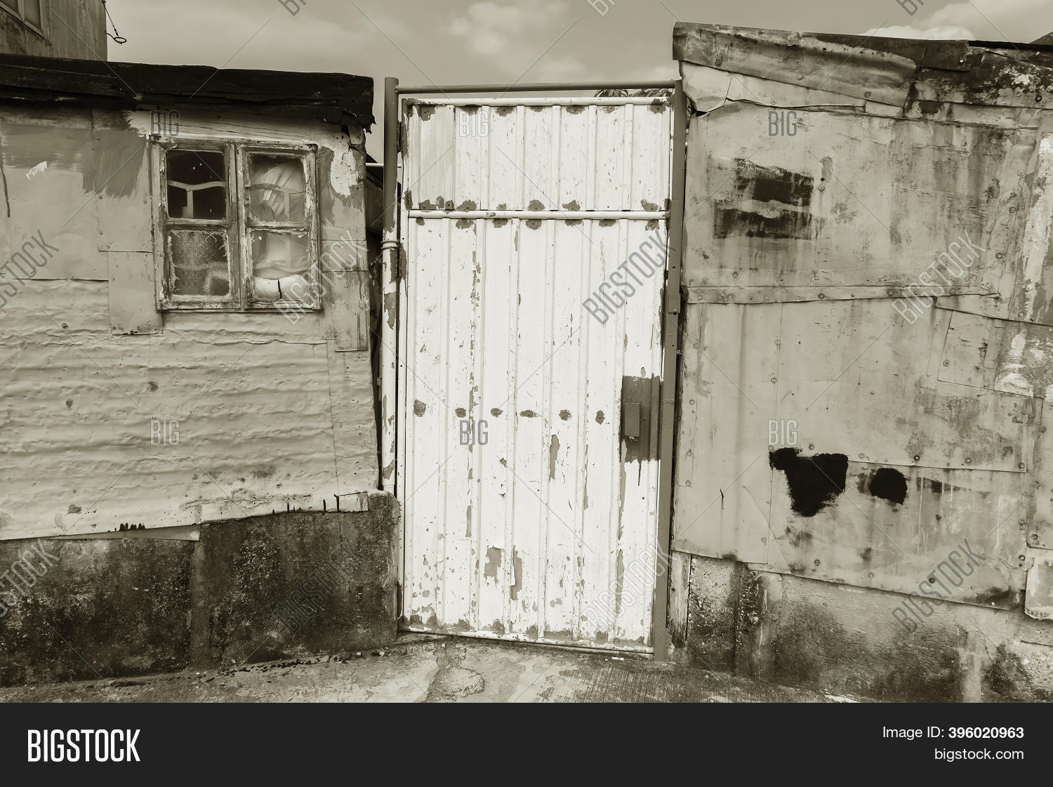 Broken Window Door On Image & Photo (Free Trial) | Bigstock