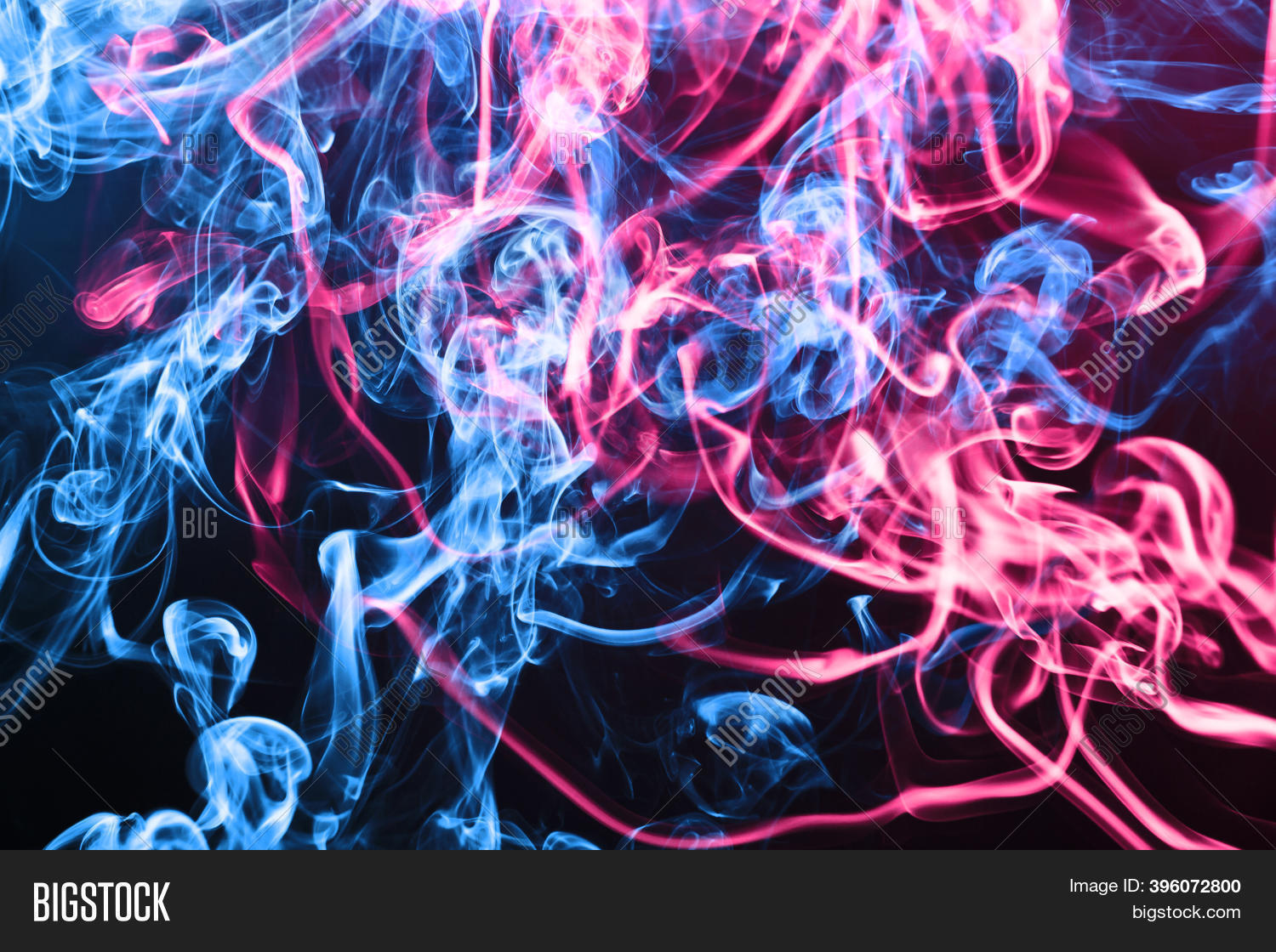Blue Pink Smoke Image & Photo (Free Trial) | Bigstock