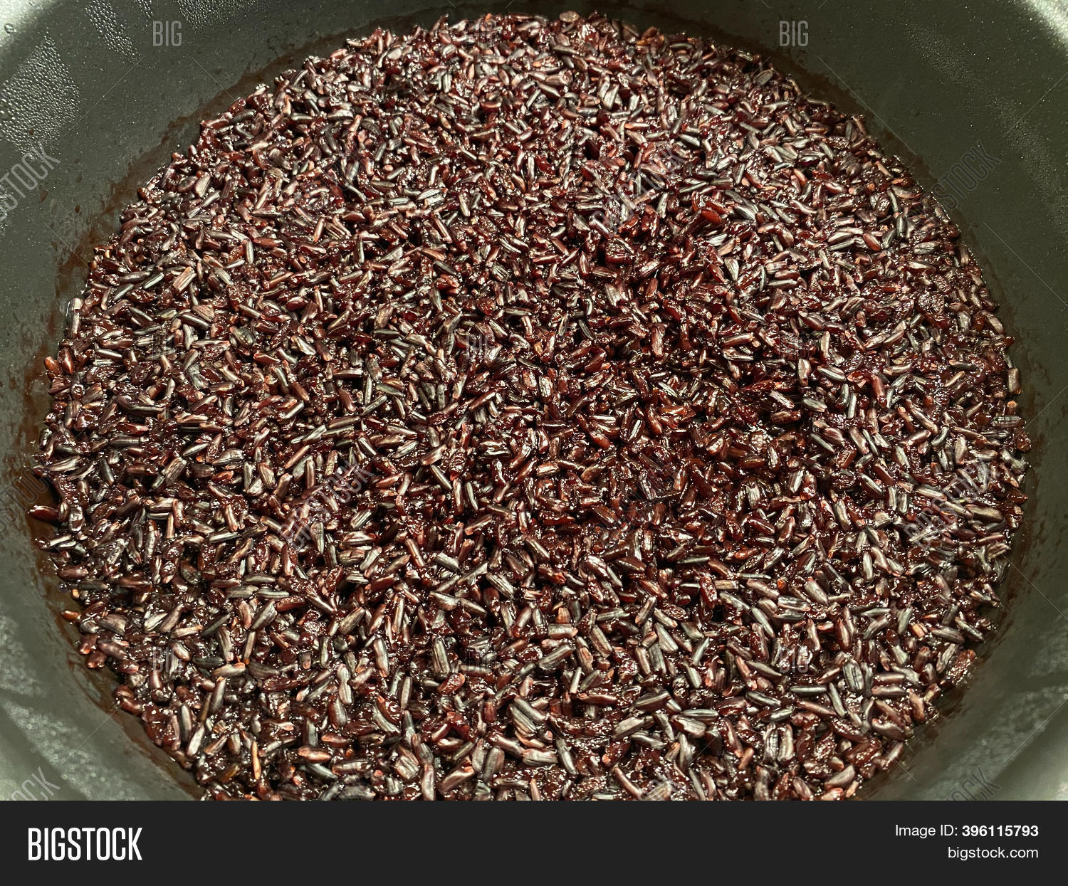 Cooked Black Rice / Image & Photo (Free Trial) | Bigstock