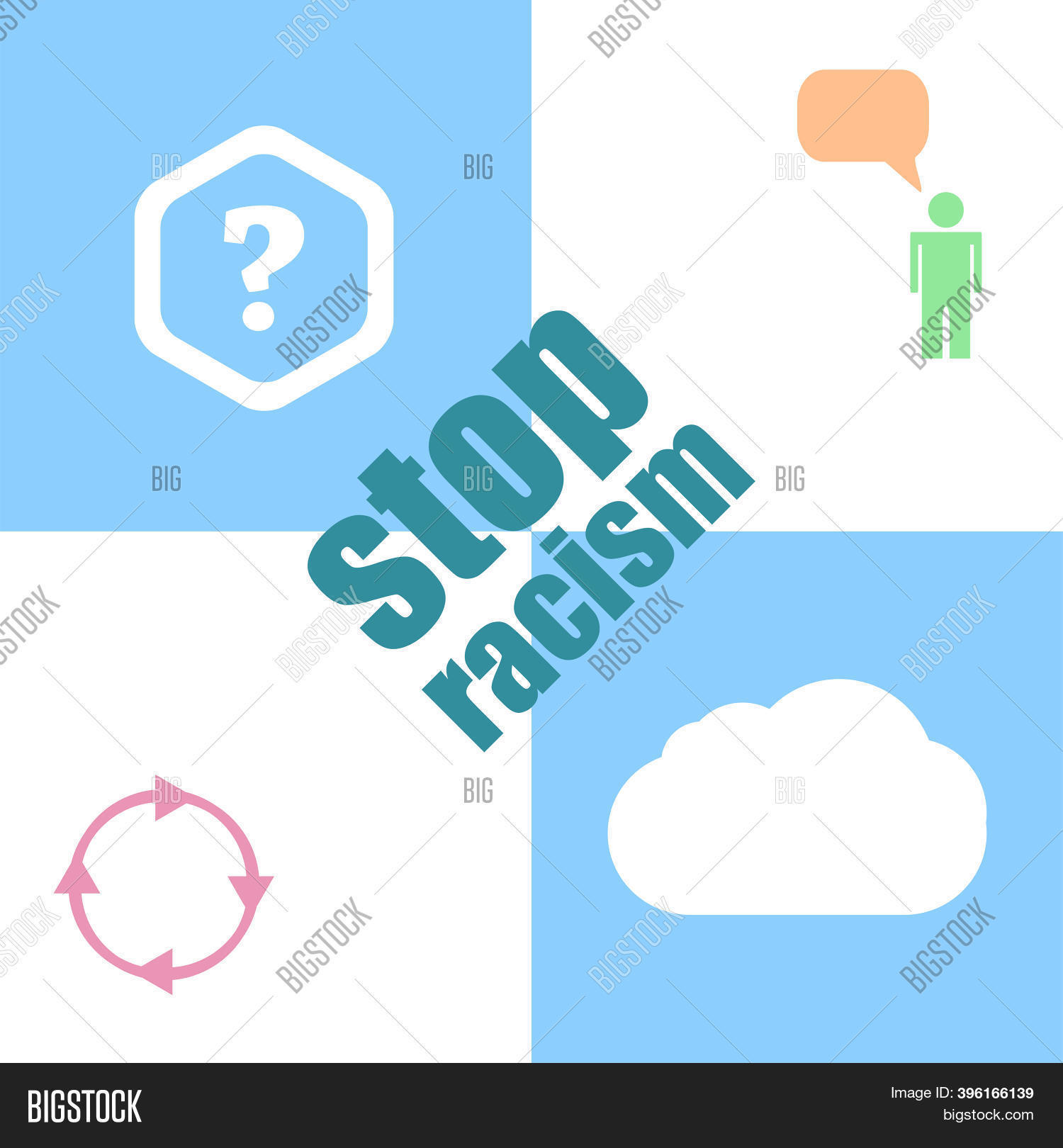 Text Stop Racism. Image & Photo (Free Trial) | Bigstock