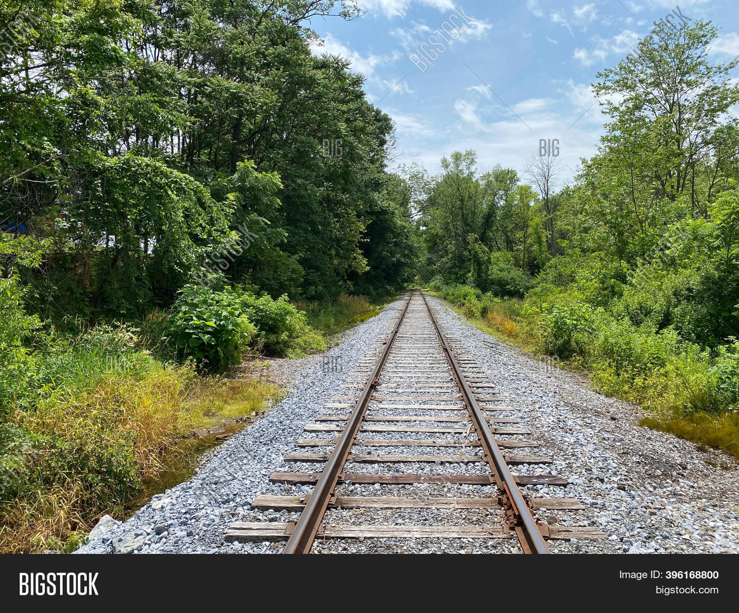 Straight Railroad Image & Photo (Free Trial) | Bigstock