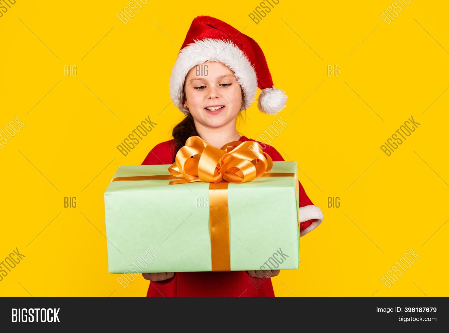 Kid Hold Present Box Image & Photo (Free Trial) | Bigstock
