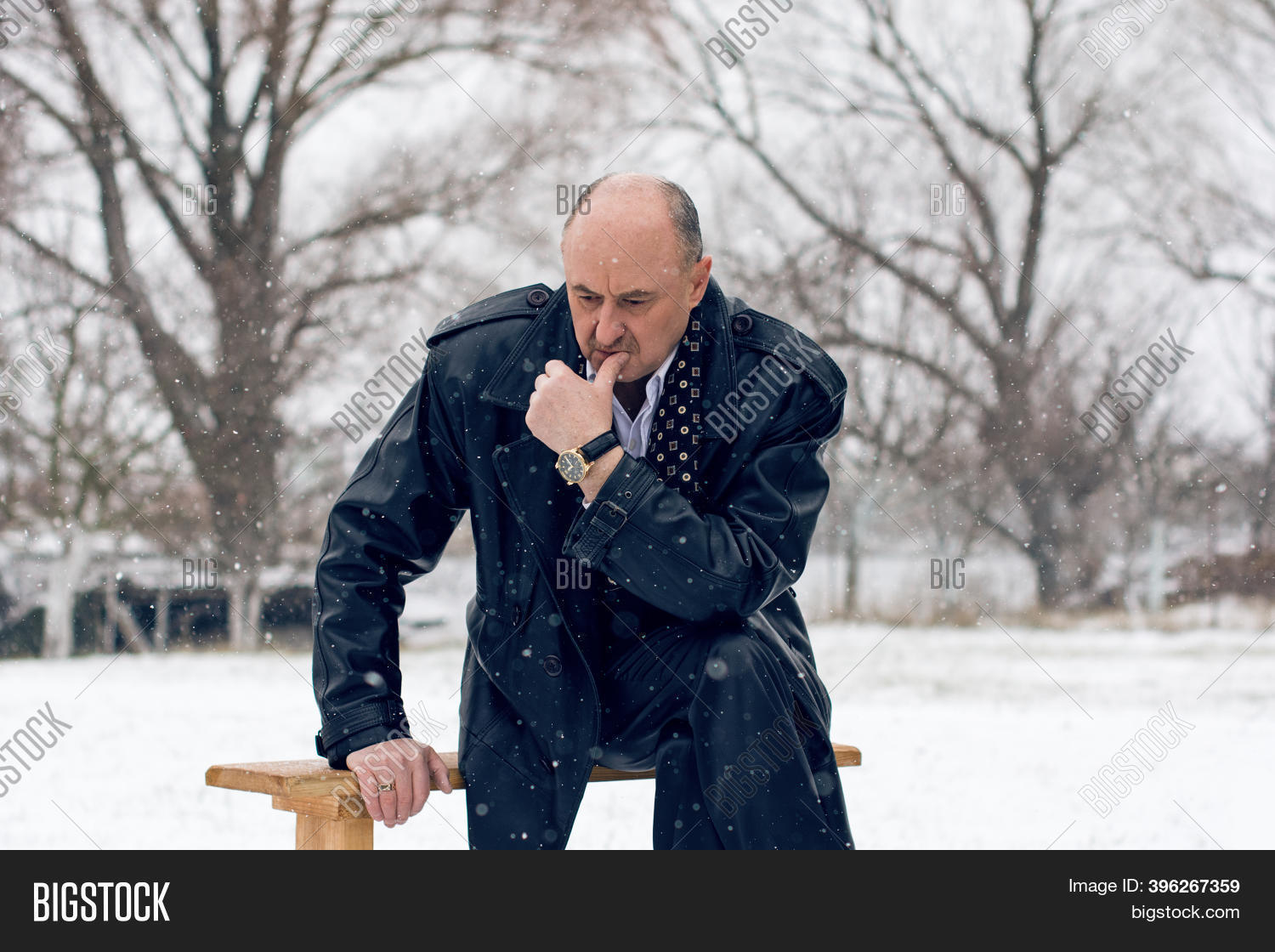 Senior Man Grief Image & Photo (Free Trial) | Bigstock