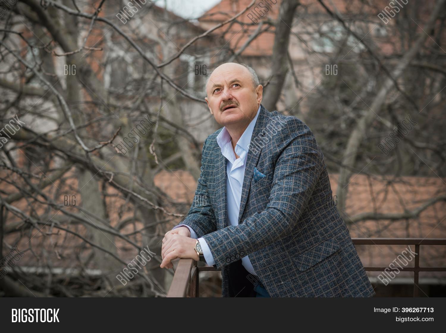 Senior Man Grief Image & Photo (Free Trial) | Bigstock