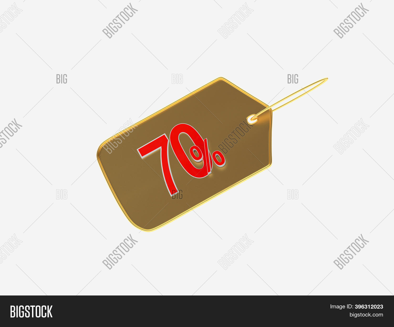 Gold Price Tag 70 Image & Photo (Free Trial) | Bigstock