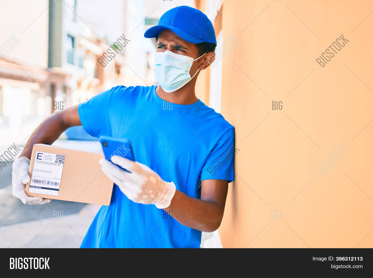 African Delivery Man Image & Photo (Free Trial) | Bigstock