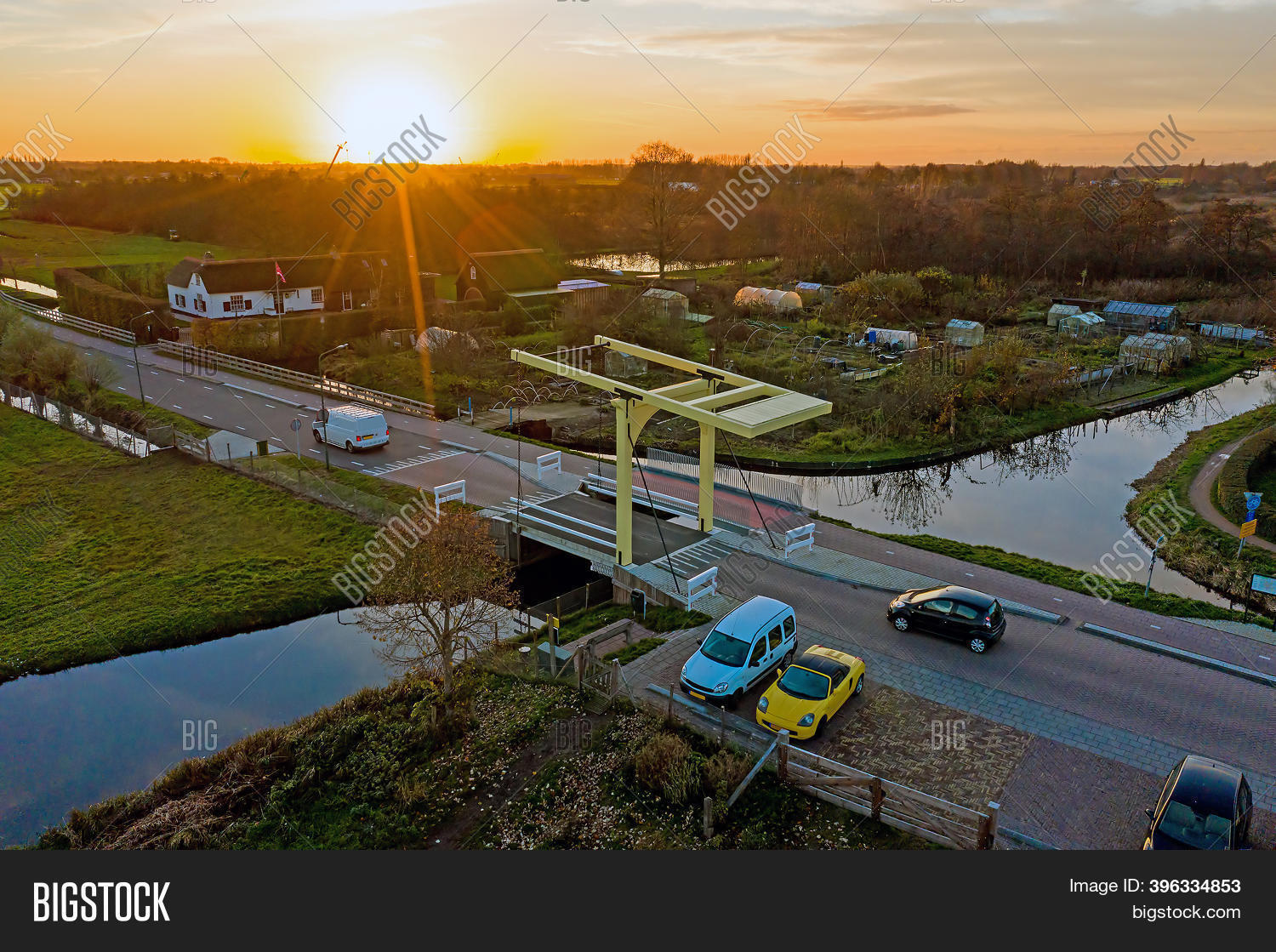 Aerial Drawbridge Image & Photo (Free Trial) | Bigstock