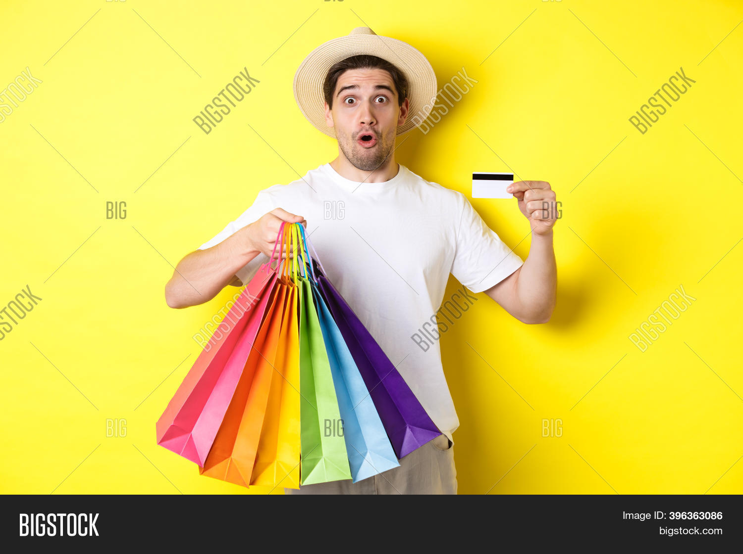 Impressed Man Showing Image & Photo (Free Trial) | Bigstock