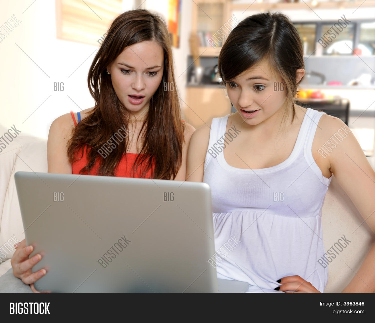 Two Girls Shocked Image & Photo (Free Trial) | Bigstock