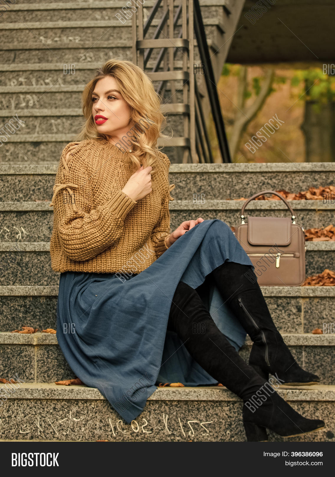 Layer Oversize Knit Image & Photo (Free Trial) | Bigstock