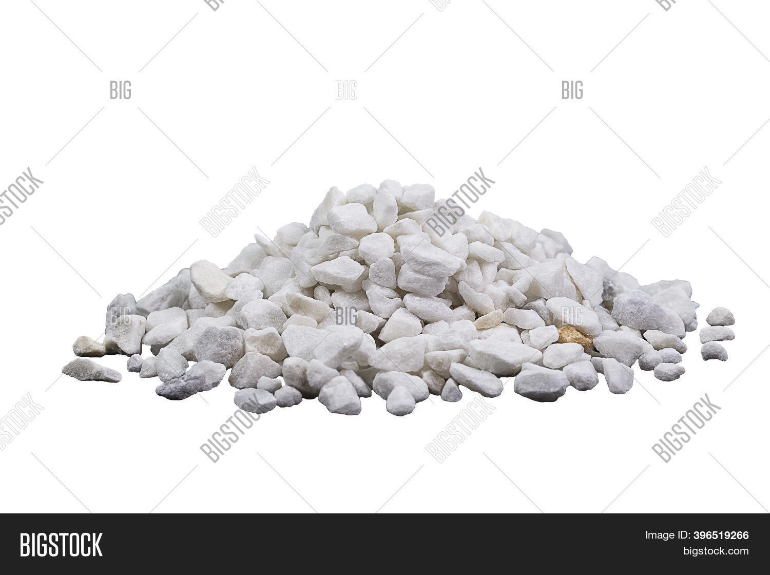 Marble Rubble On White Image & Photo (Free Trial) | Bigstock