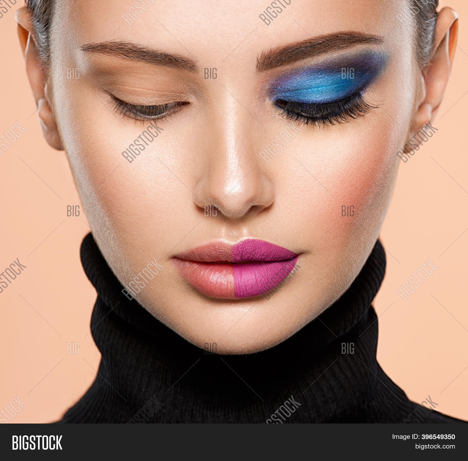 One Half Face Image & Photo (Free Trial) | Bigstock
