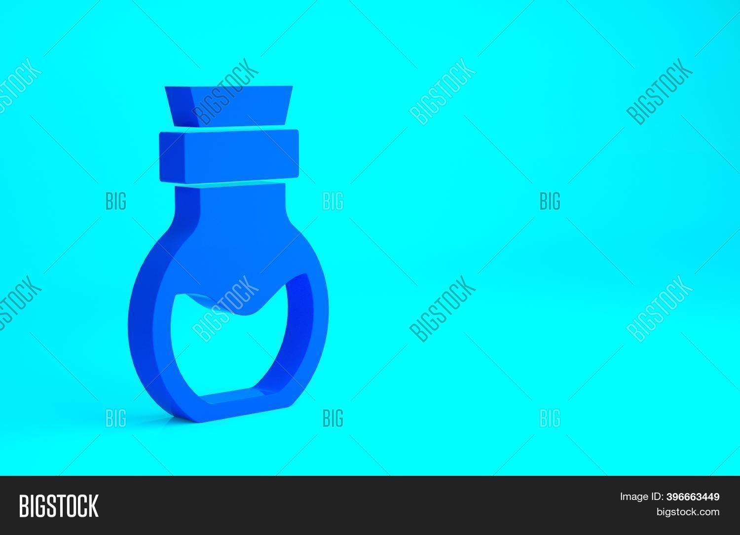 Blue Poison Bottle Image & Photo (Free Trial) | Bigstock