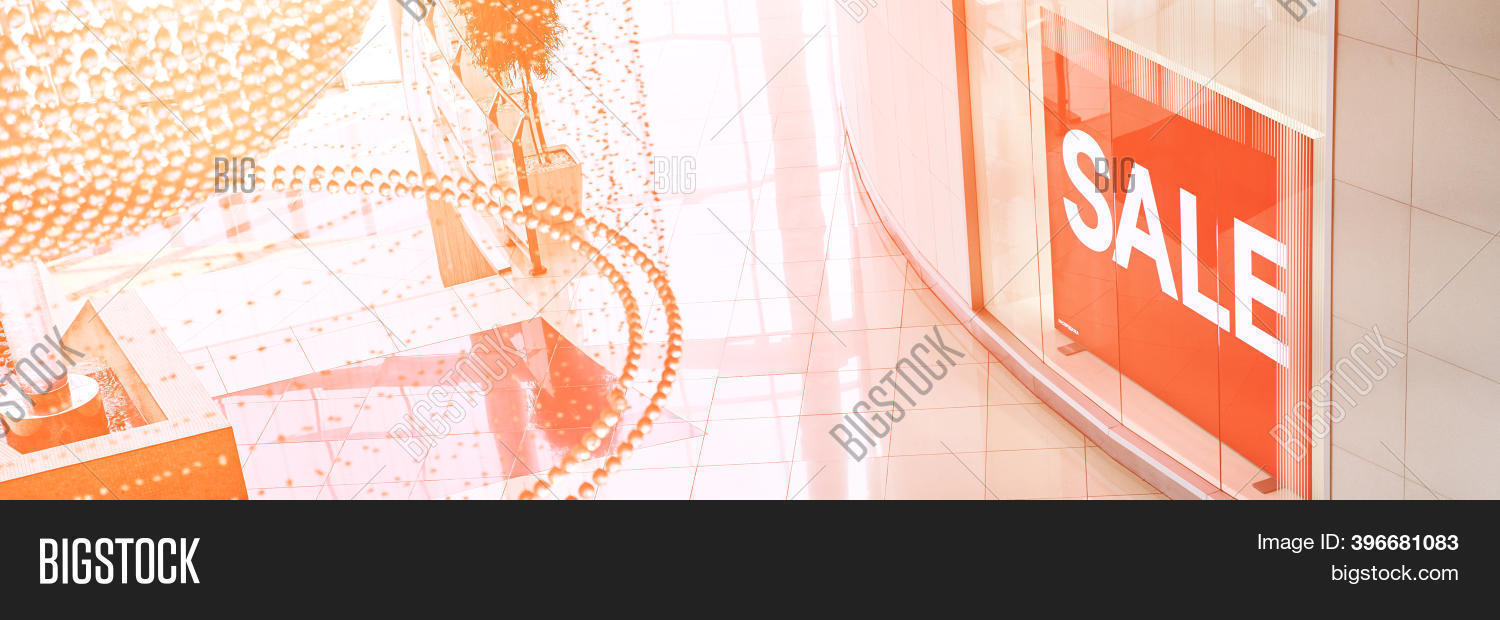 Sale Red Sign Mall. Image & Photo (Free Trial) | Bigstock