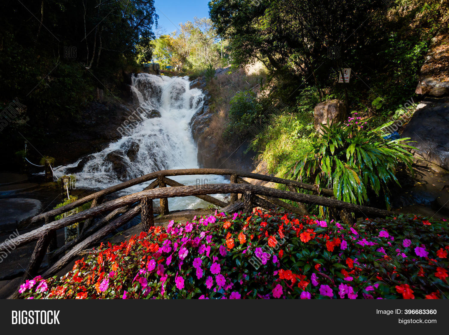 Datanla Waterfall Image & Photo (Free Trial) | Bigstock