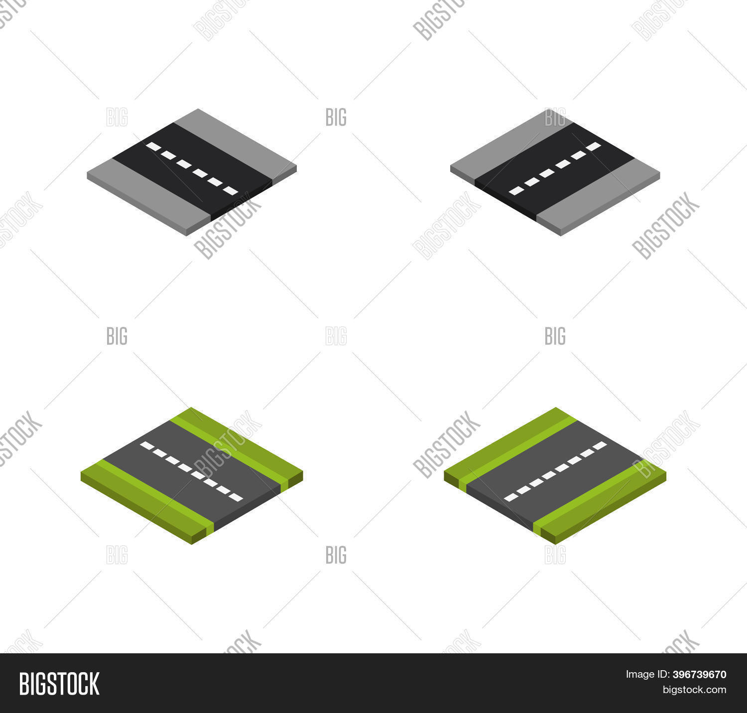 Road Icon Illustrated Image & Photo (Free Trial) | Bigstock