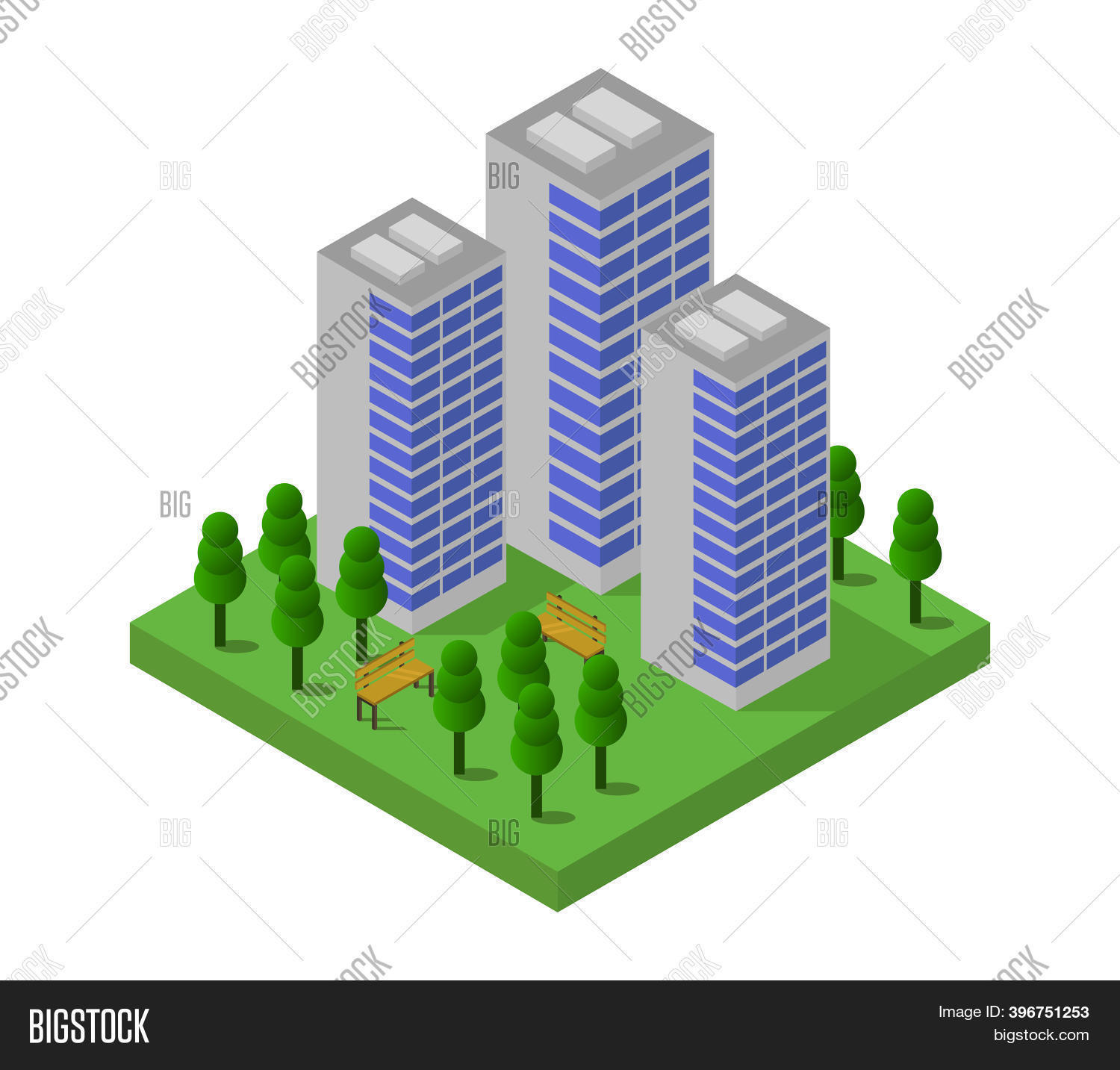 Isometric Skyscraper Image & Photo (Free Trial) | Bigstock