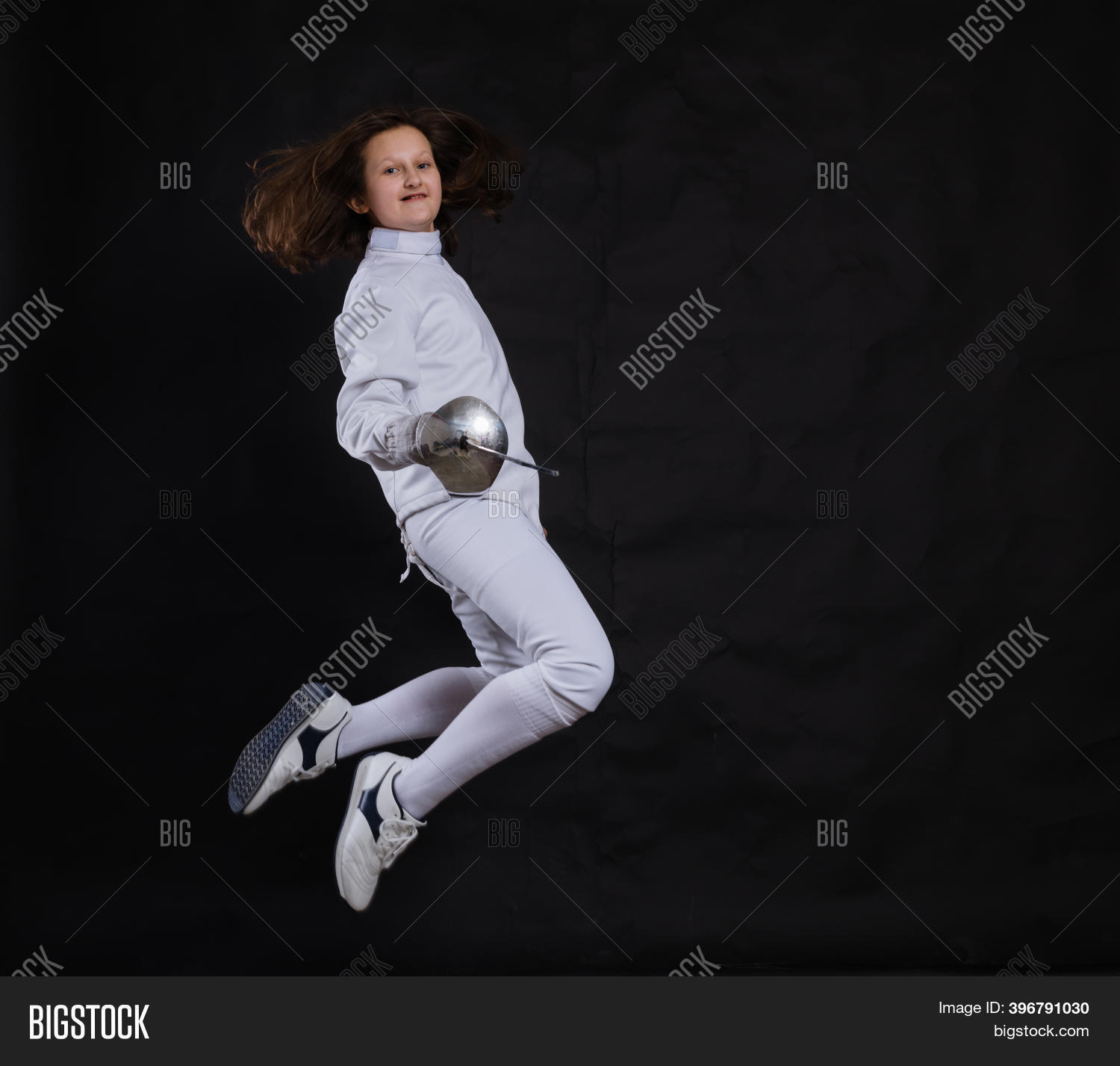 Teenage Girl Fencer Image & Photo (Free Trial) | Bigstock