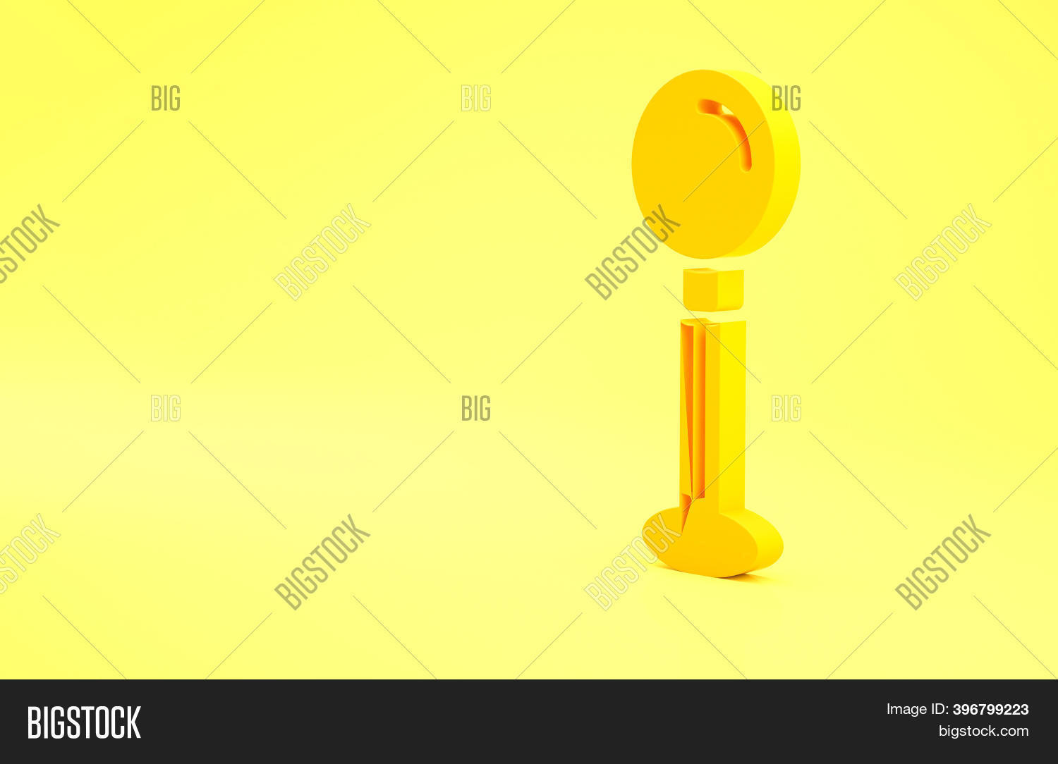 Yellow Push Pin Icon Image & Photo (Free Trial) | Bigstock
