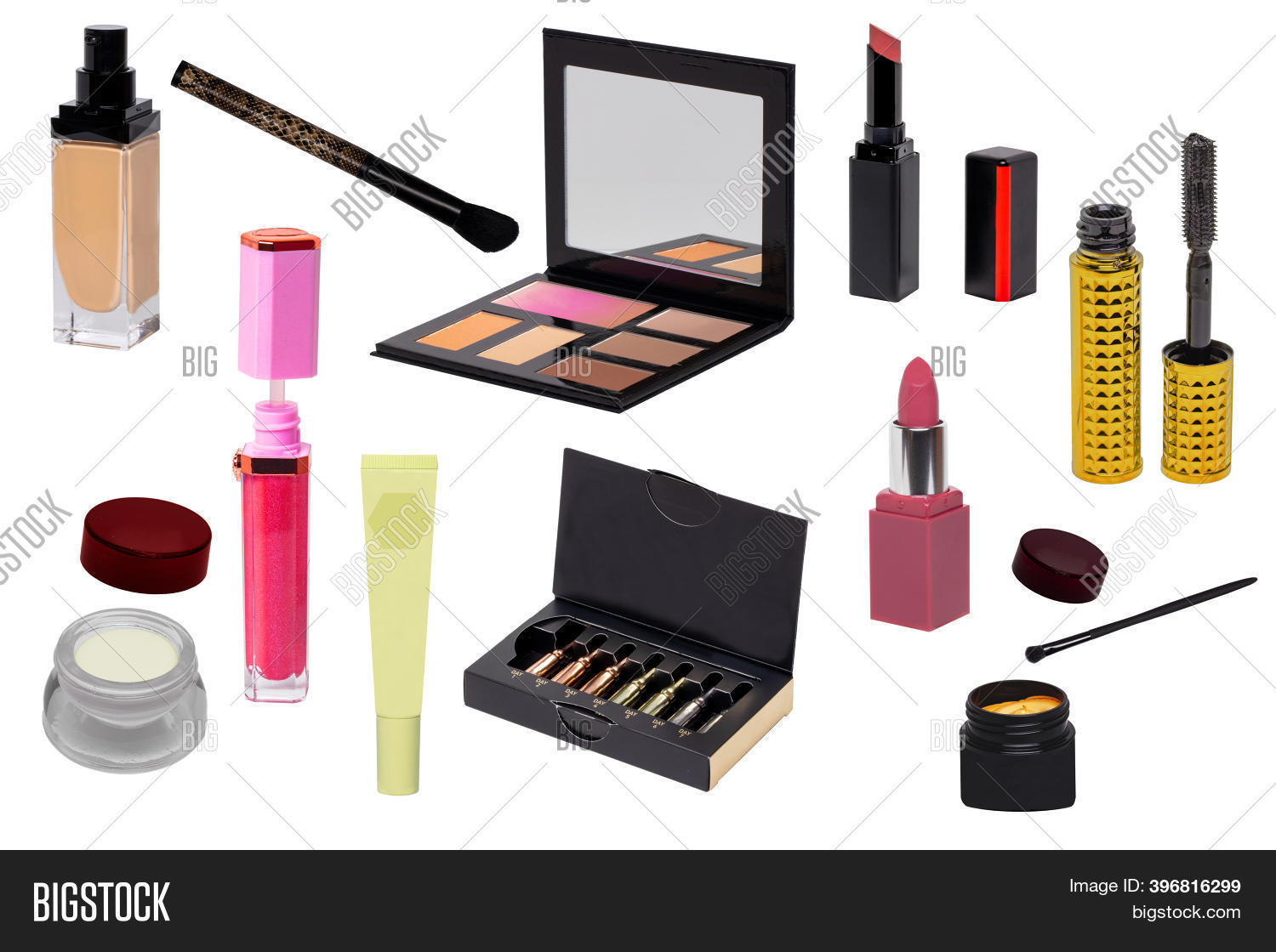 Collage Make Cosmetics Image & Photo (Free Trial) | Bigstock