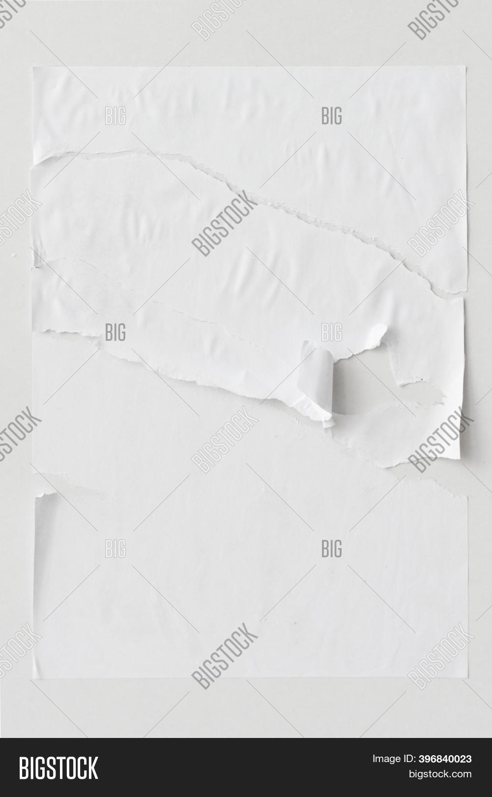 White Torn Paper Image & Photo (Free Trial) | Bigstock