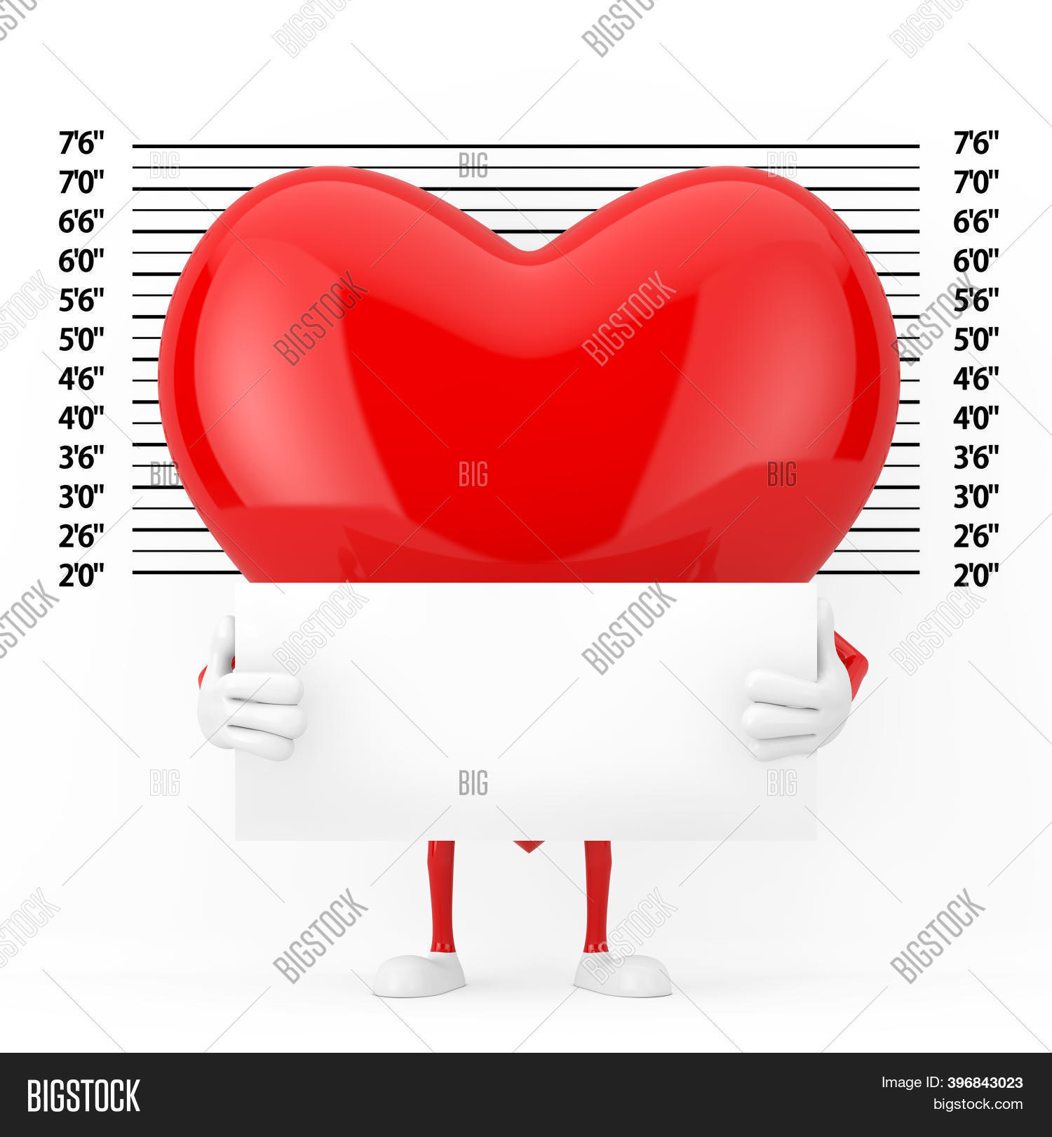 Red Heart Character Image & Photo (Free Trial) | Bigstock