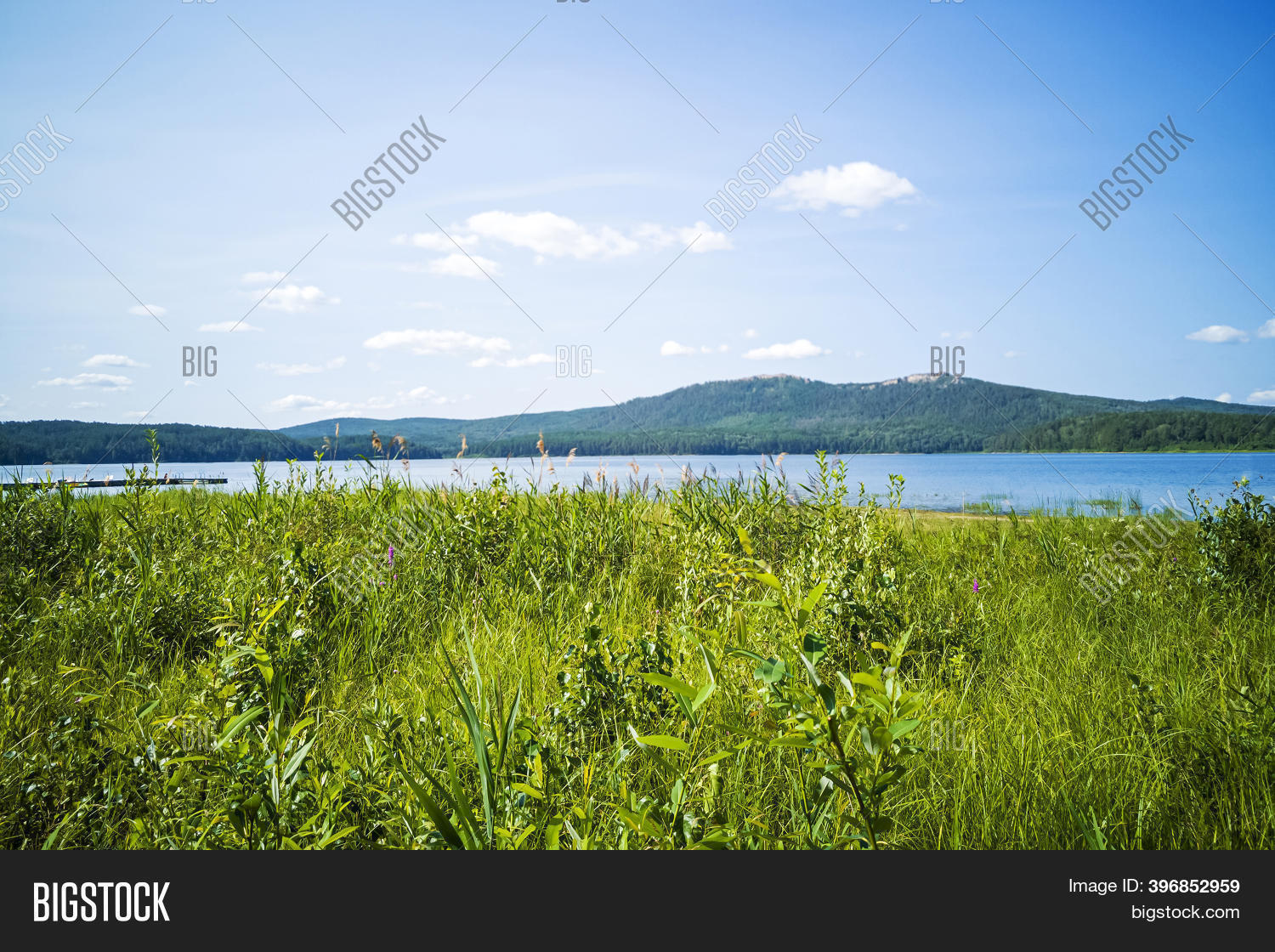 Lake Landscape. View Image & Photo (Free Trial) | Bigstock