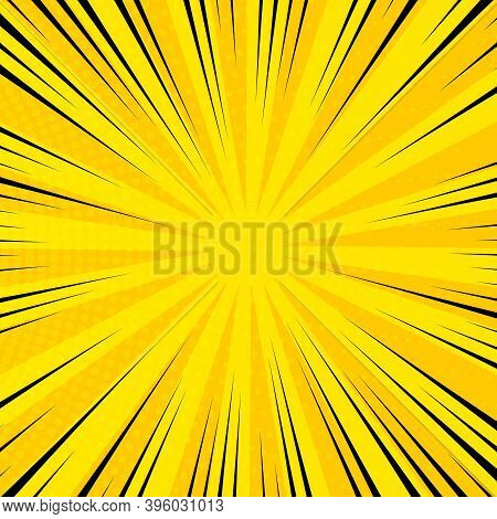 Yellow Comic Book Vector & Photo (Free Trial) | Bigstock