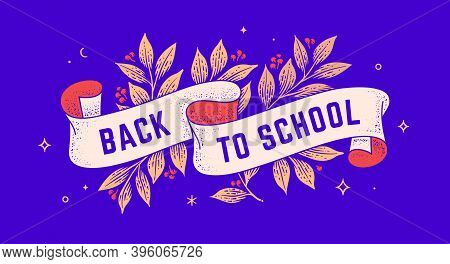 Back School. Retro Vector & Photo (Free Trial) | Bigstock